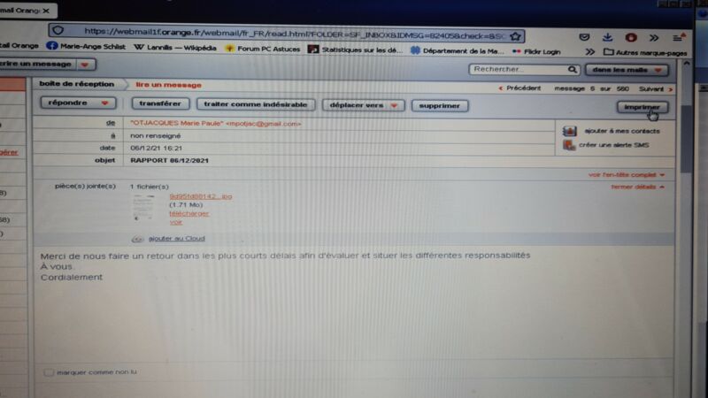 Mpotjac@gmail.com | OTJacques Marie Paule | 1 signalement